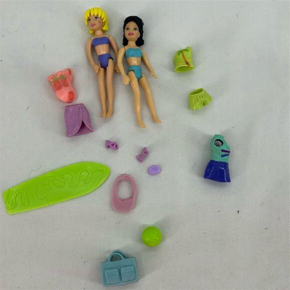 polly pocket | Toys | Vintage Polly Pocket Doll Lot W Accessories ...